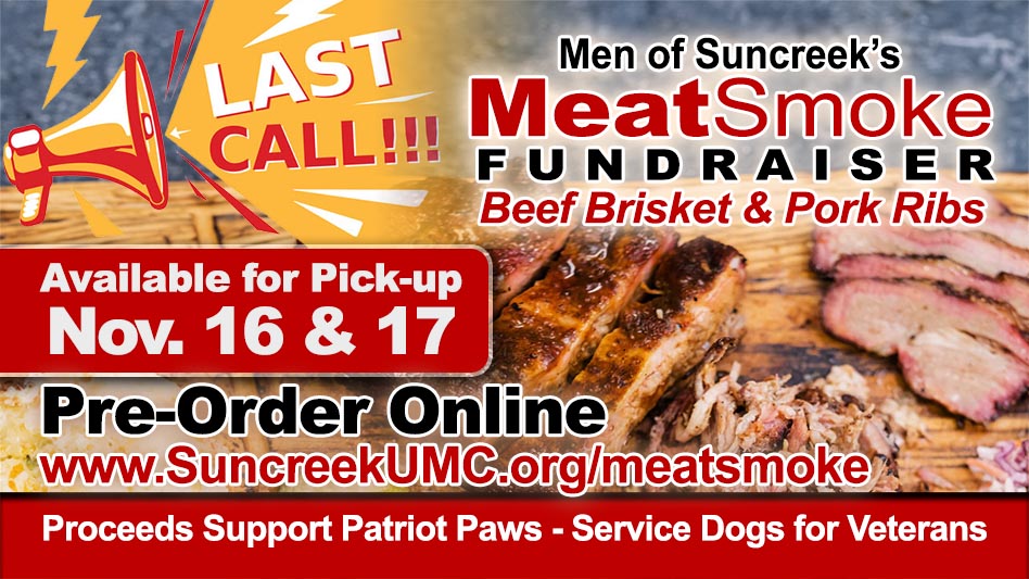 Meat Smoke Fundraiser by the Men of Suncreek